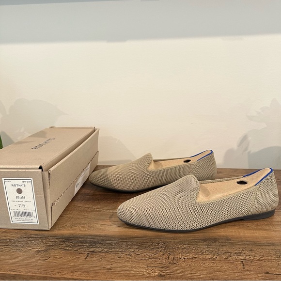 Rothy's | Shoes | Rothys The Almond Loafer In Khaki Womens 75 | Poshmark